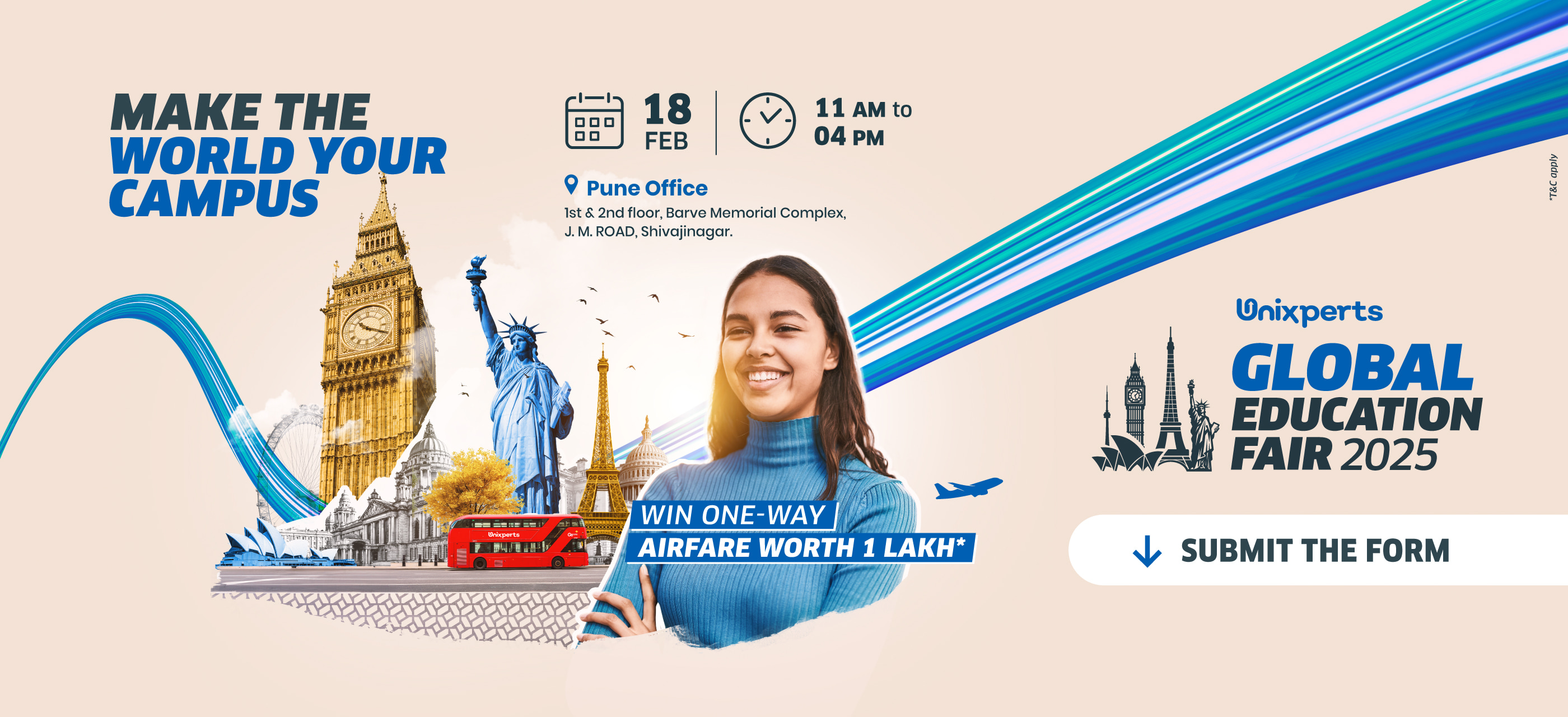 Unixperts Global Education Fair Feb 2025 - Pune